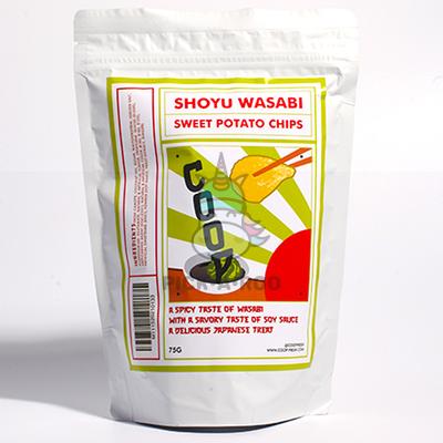 Shoyu Wasabi Sweet Potato Chips | PICK.A.ROO"
