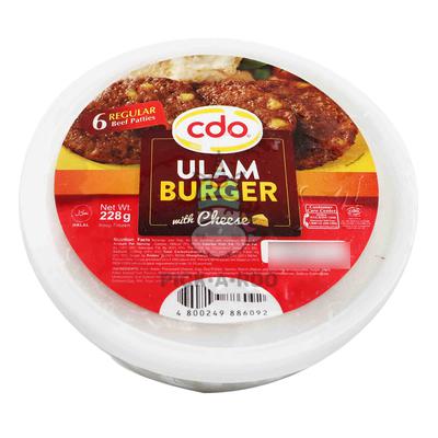 CDO Ulam Burger With Cheese | PICK.A.ROO"