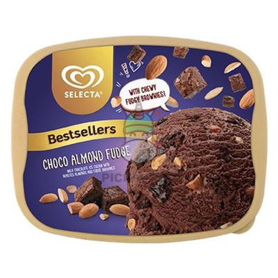 Selecta Choco Almond Fudge Ice Cream | PICK.A.ROO"