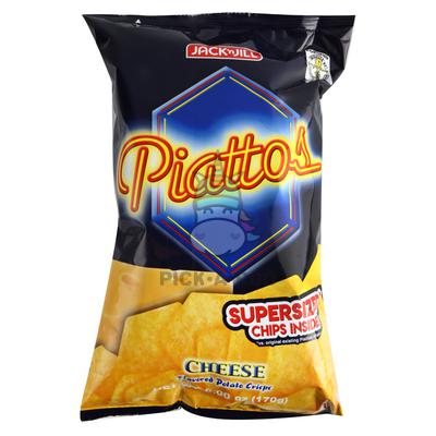 Piattos Cheese Super Sized Potato Crisps | PICK.A.ROO"