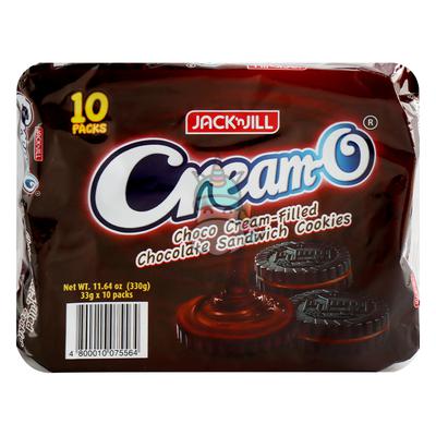 Cream-O Choco Cream-Filled Chocolate Sandwich Cookies | PICK.A.ROO"