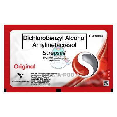 Strepsils Original Antibacterial Lozenge | PICK.A.ROO"