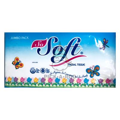 So Soft Facial Tissue Jumbo Pack | PICK.A.ROO"