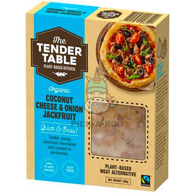Tender Table Organic Coconut Cheese & Onion Jackfruit Plant-Based Meat ...