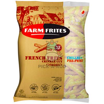 Farm Frites Crinkle Cut Fries [Frozen] | PICK.A.ROO"