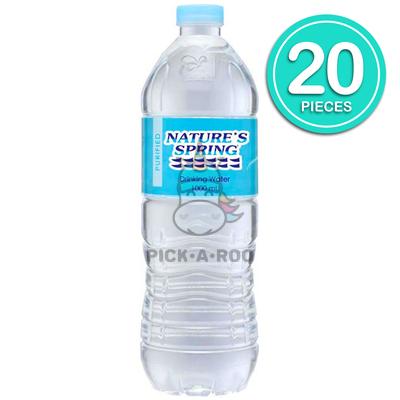 Nature's Spring Purified Water | PICK.A.ROO"