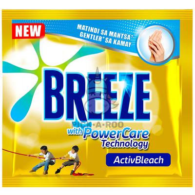 Breeze Powder Detergent Activbleach with Powercare Technology Sachet ...