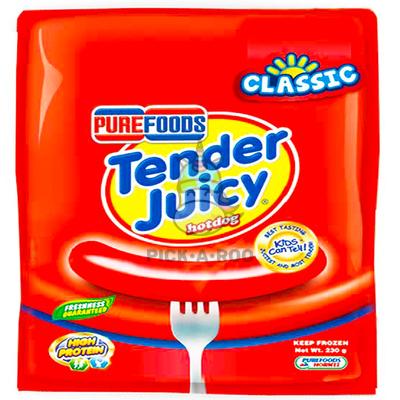 Purefoods Tender Juicy Hotdog Classic | PICK.A.ROO"