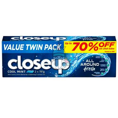 Close Up All Around Fresh Cool Mint Toothpaste Value Twin Pack | PICK.A ...