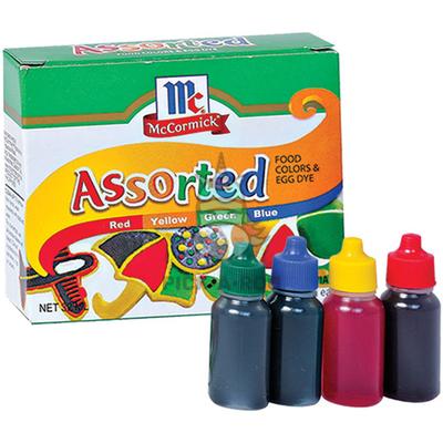 McCormick Assorted Food Color and Egg DYE | PICK.A.ROO"