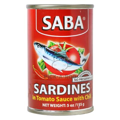 Saba Sardines in Tomato Sauce with Chili | PICK.A.ROO"