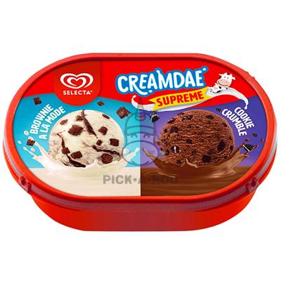 Selecta Ice Cream 2in1 Creamdae Supreme Brownie Cookie | PICK.A.ROO"