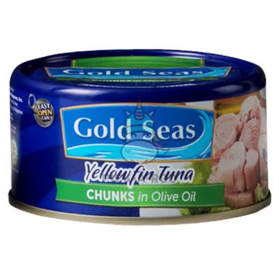 Gold Seas Yellowfin Tuna Chunks In Olive Oil | PICK.A.ROO"