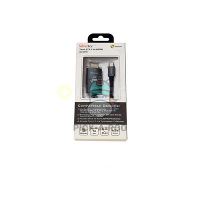 Silvertec SA-TCHD-2M-BK 4k USB-C AM | PICK.A.ROO"