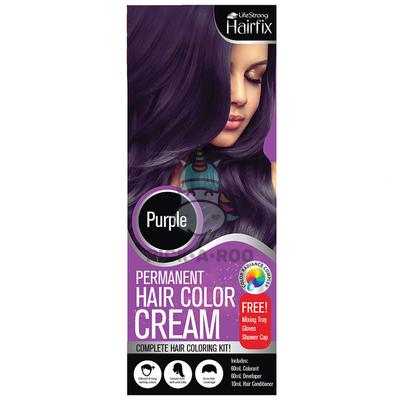Hairfix Permanent Hair Color Cream Purple Buy 1 Take 1 Free | PICK.A.ROO"