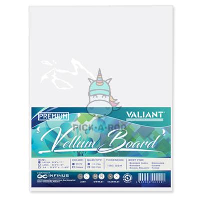 Valiant Premium Board Paper Letter | PICK.A.ROO"