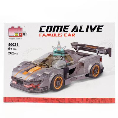 Pingao Building Blocks 50021 Come Alive Famous Car | PICK.A.ROO"