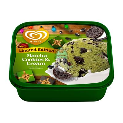 Selecta Limited Edition Matcha Cookies & Cream Ice Cream | PICK.A.ROO"