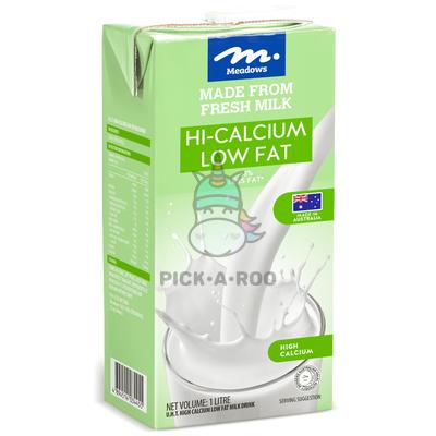 Meadows UHT Hi-Calcium Low Fat Milk | PICK.A.ROO"