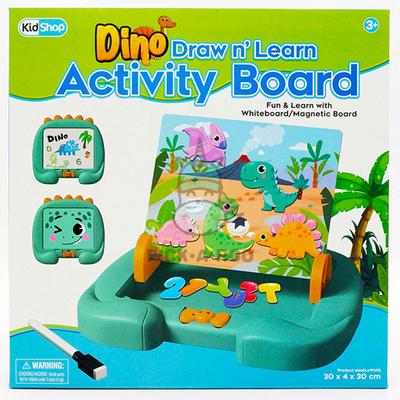 Kid Shop Dino Draw N' Learn Activity Board | PICK.A.ROO"