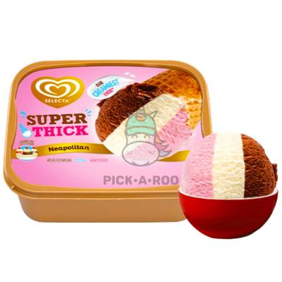 Selecta Super Thick Classic Neapolitan Ice Cream | PICK.A.ROO"