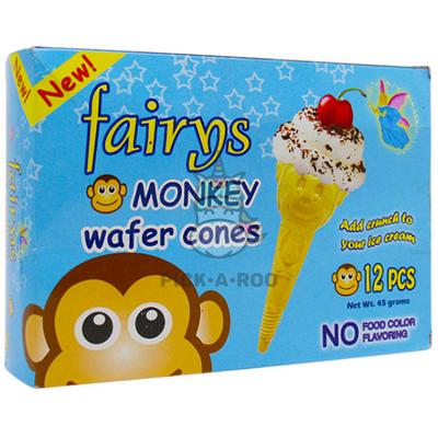 Fairys Monkey Wafer Cones | PICK.A.ROO"