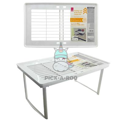 Daiso Japan Large Foldable Kitchen Shelf Rack | PICK.A.ROO"