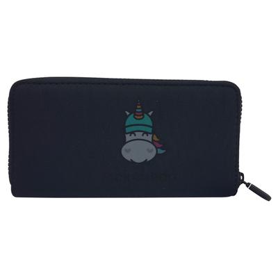 Daiso Japan Black Long Wallet | PICK.A.ROO"