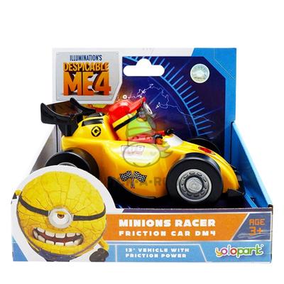 Despicable Me 4 Amk Series Minions Racer Friction Car | PICK.A.ROO"